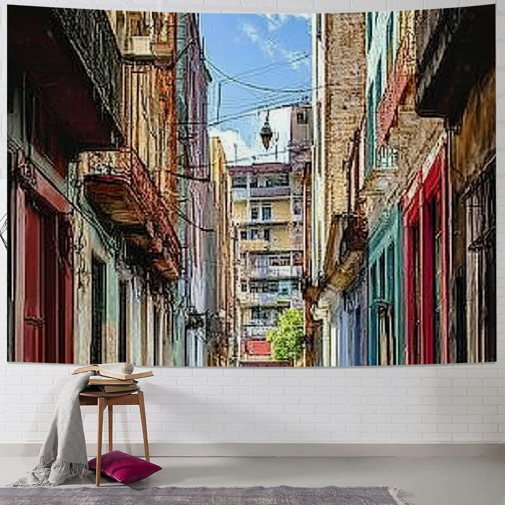 Autua Cuba Havana Street Background Photography Vintage Architecture ...