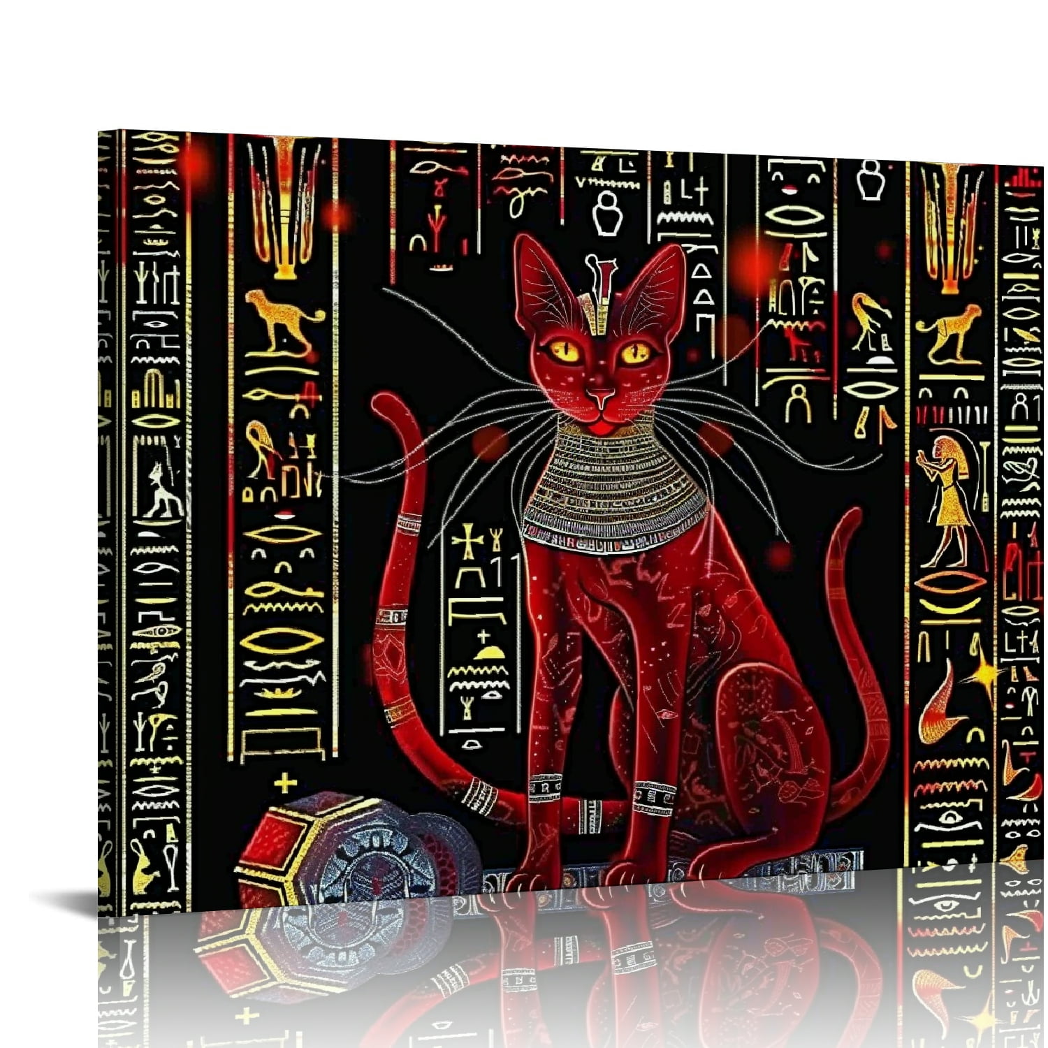 Autua Egyptian Writing Canvas Print for Living Room Bedroom Home Office ...