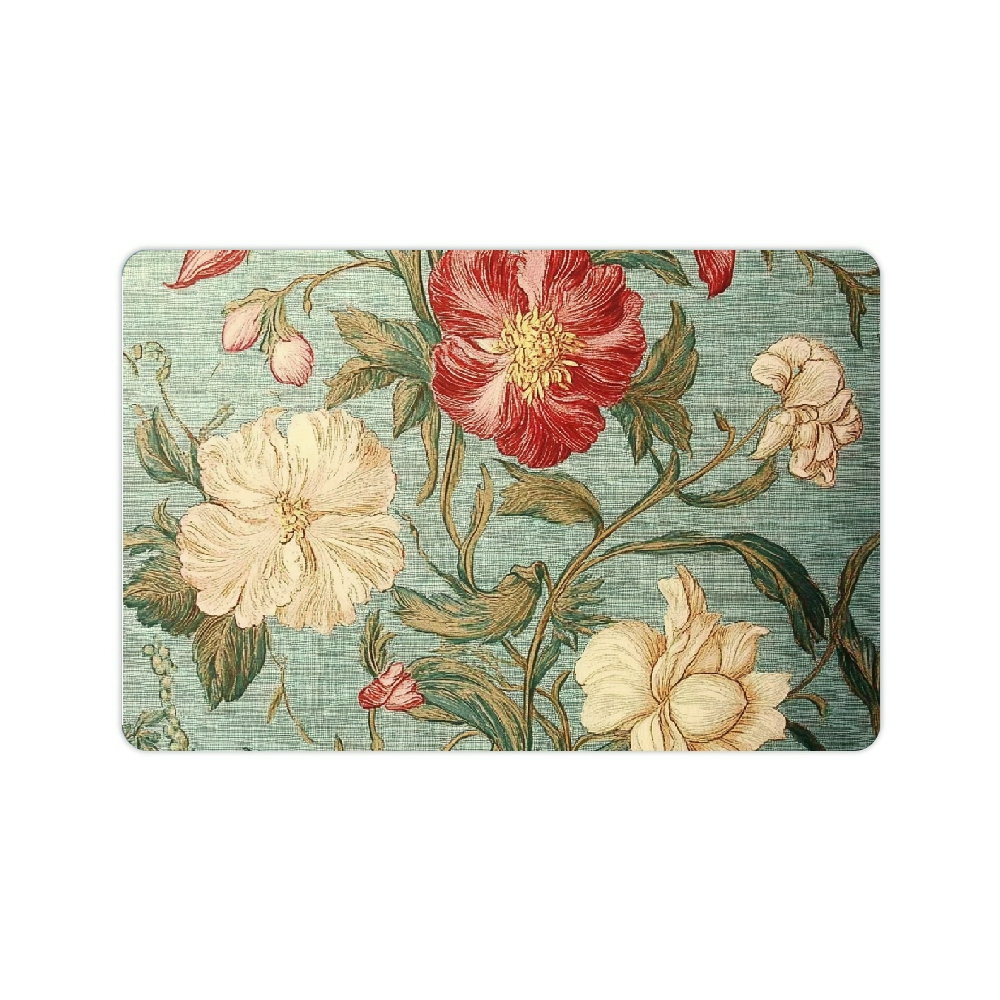 Autua Flowers Baroque Diatom Mud Mats Non-Slip Quick Drying Home ...