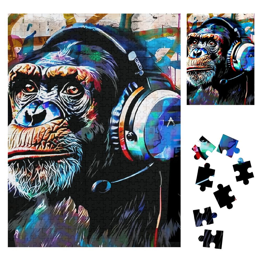 Autua Graffiti Art Wooden Jigsaw Puzzle Vertical Version Impossible ...