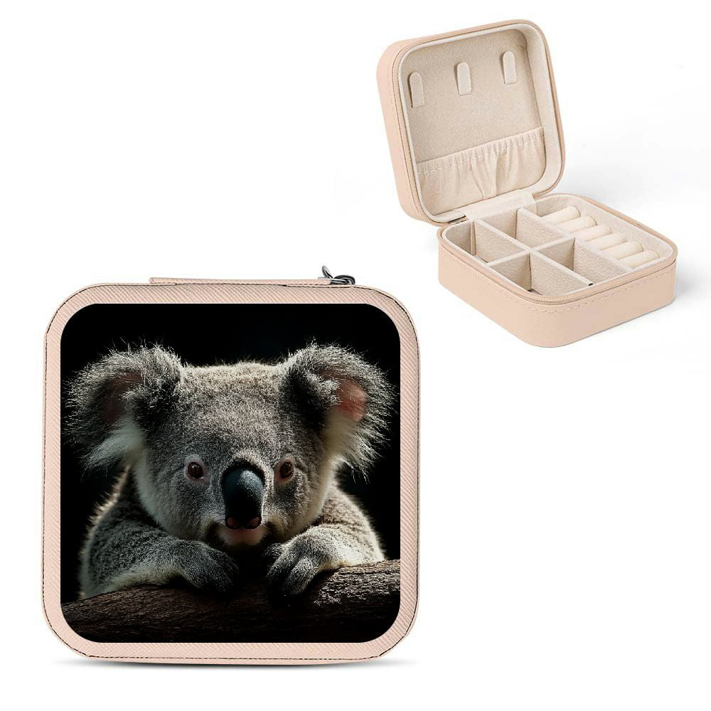 Autua Koala Bear Tree Branch Sad Gaze Jewelry Storage Box for Necklace ...
