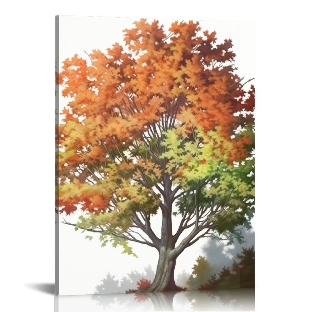 Autua Leaves Fine Art Aesthetic Poster & Print Wall Painting for Home ...