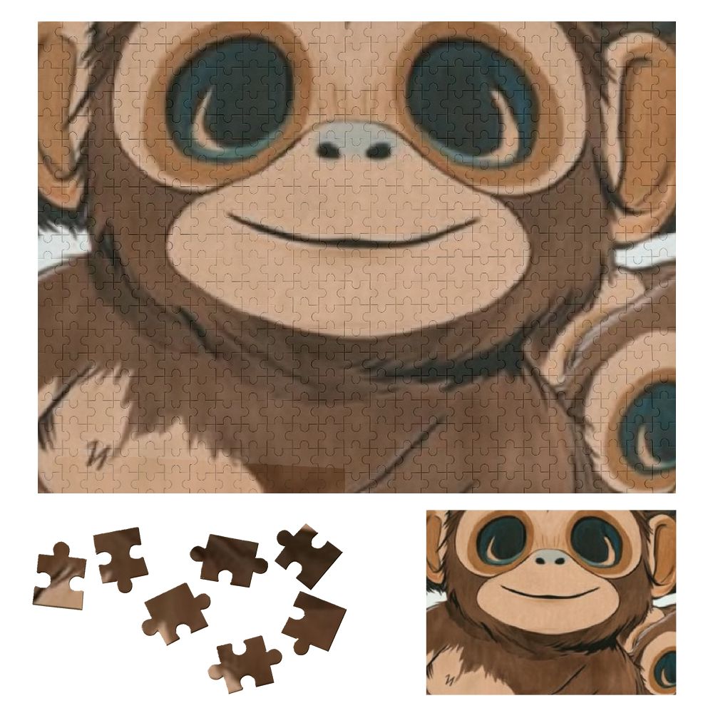 Autua Masks Facial Expressions Wooden Jigsaw Puzzle for Adults and Kids ...