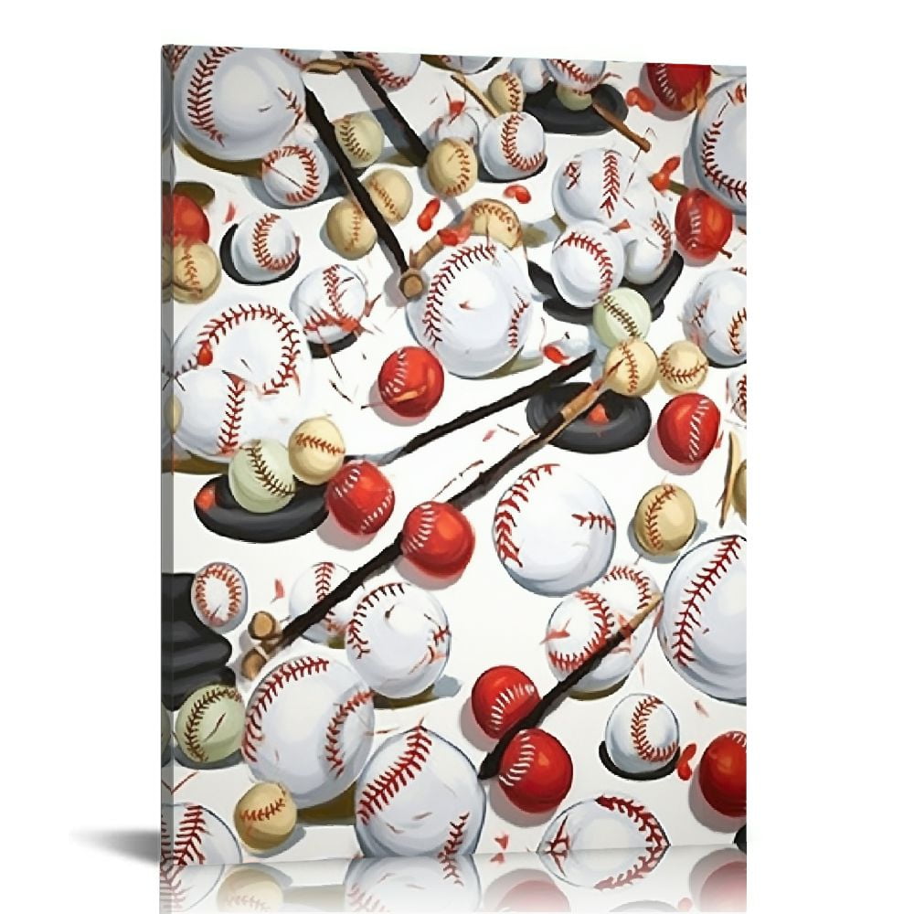 Autua Sports Equipment Fine Art Aesthetic Poster Print Wall Painting for Home Decor 12x16 in ...