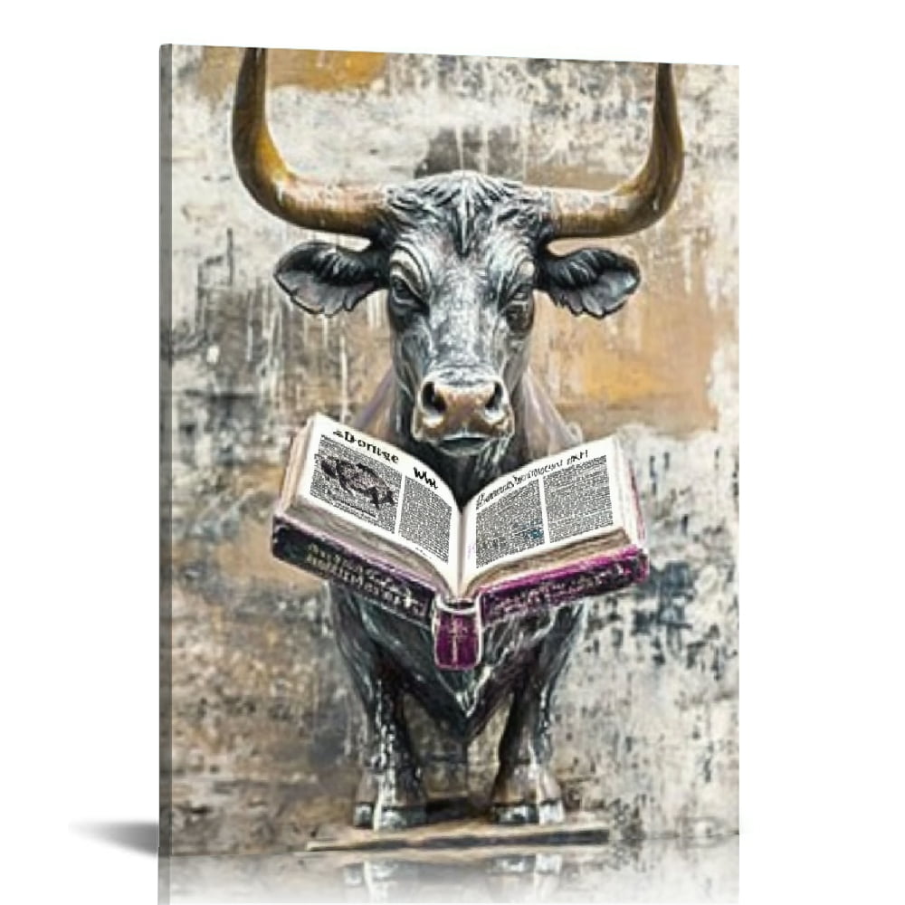 Autua Statue Wall Decor Canvas Art Print for Living Room Bedroom Home ...