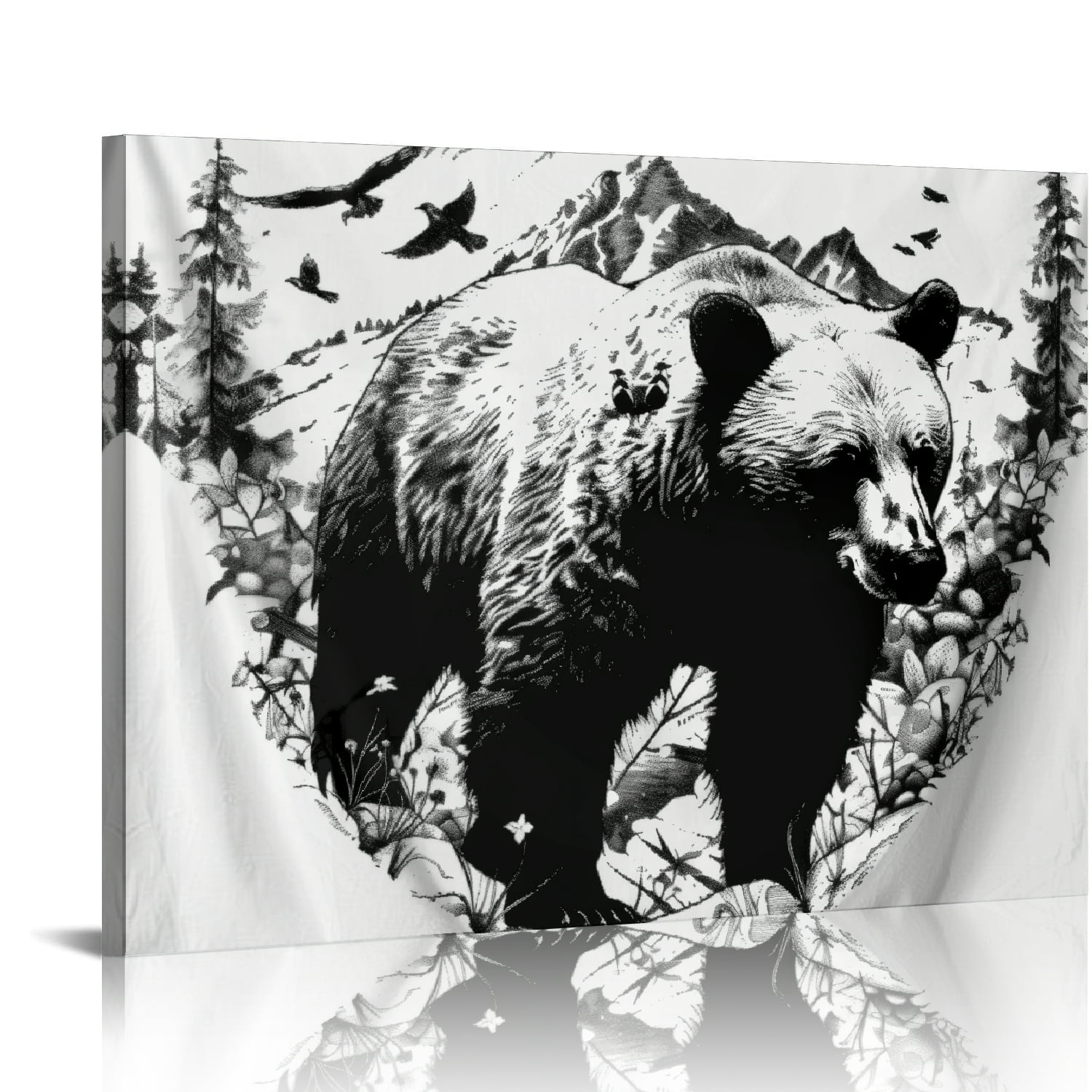 Autua Symbolism Canvas Wall Art for Living Room Bedroom Office Decor ...