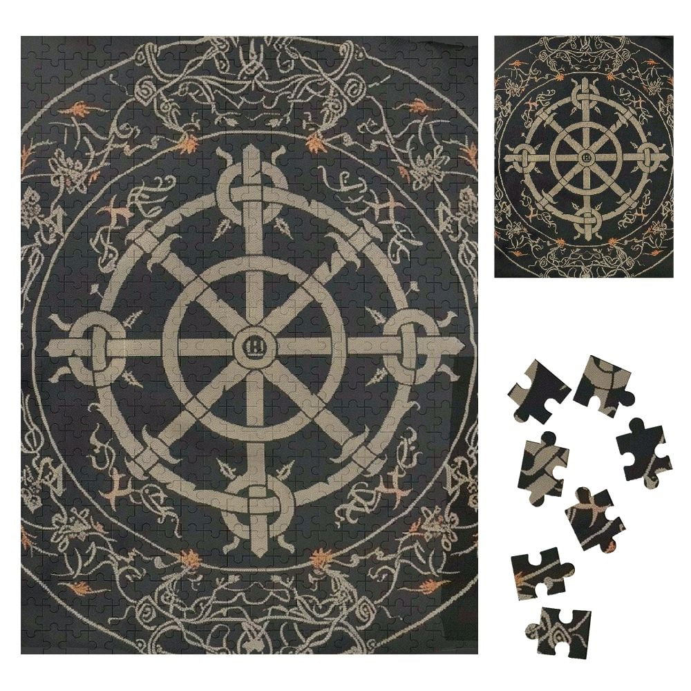 Autua Symbolism Wooden Jigsaw Puzzle Vertical Challenging Difficult ...