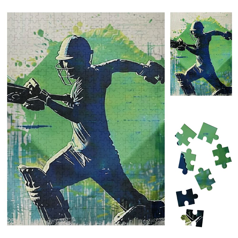 Autua Wooden Jigsaw Puzzle Bat Theme Vertical Style Gift for Family ...