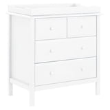 Autumn 4-Drawer Dresser in White - Walmart.com
