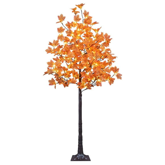 Lighted Fall Tree