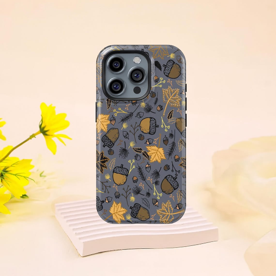 Autumn Acorn Nature Inspired Seasonal Botanical Phone Case for iPhone ...