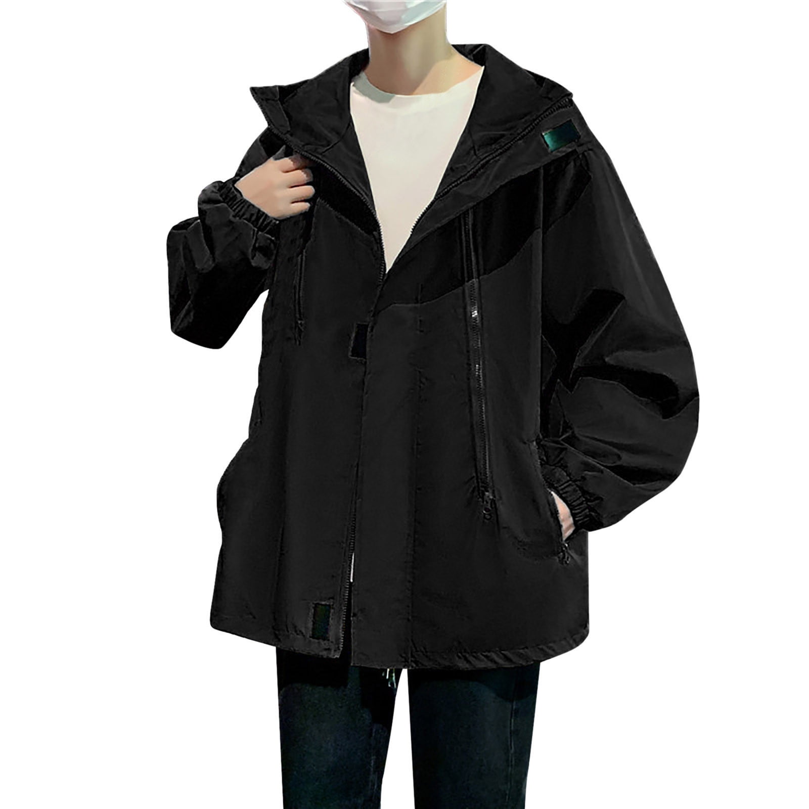 Autumn And Winter Men's New Hooded Jacket Jacket Fashion Trend Coat ...