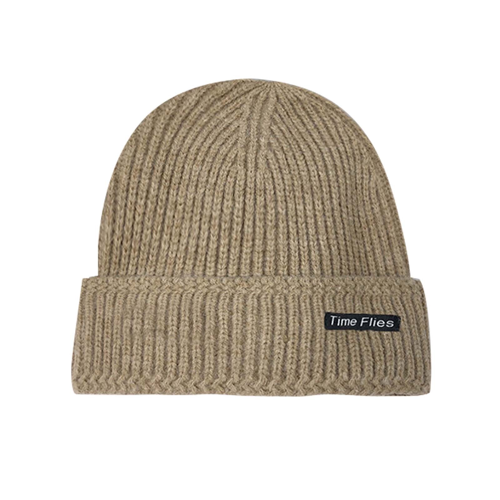 Autumn And Winter Men's Solid Color Knitted Hat Fashion Casual ...