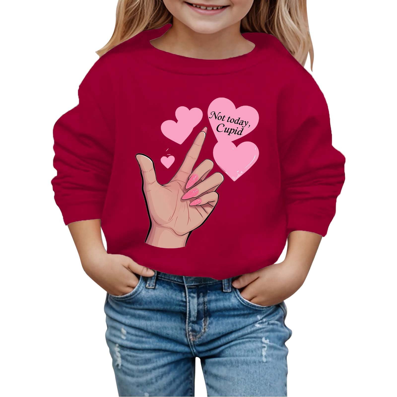 Autumn And Winter Valentine's Day Fashionable Finger Print Children's ...