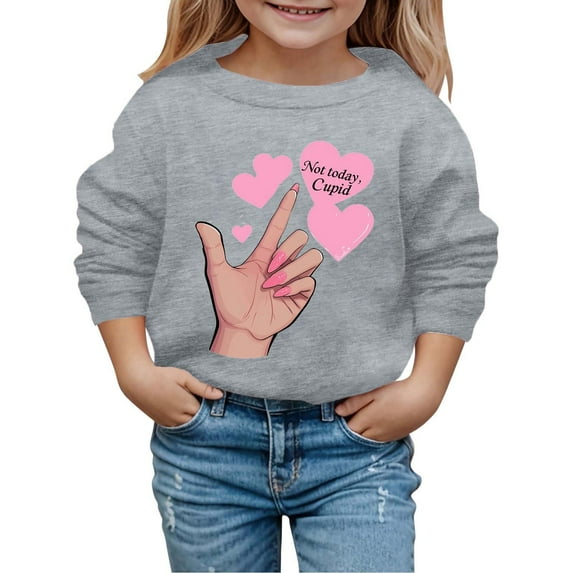 Autumn And Winter Valentine's Day Fashionable Finger Print Children's ...