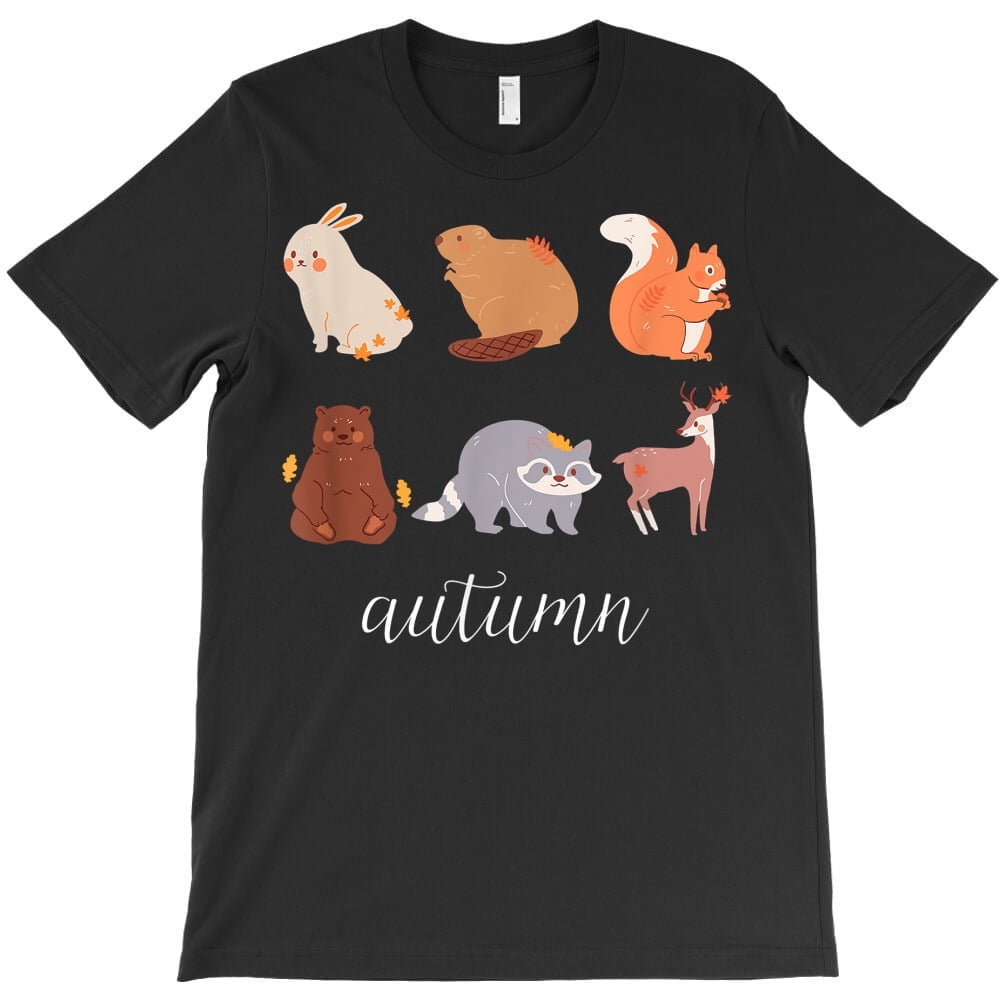 Autumn Animals In Fall Cool Weather Forest Nature October Themed Themed ...