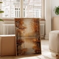 Autumn Birch Tree Landscape Fall Lake Reflection Art Golden Forest Art ...
