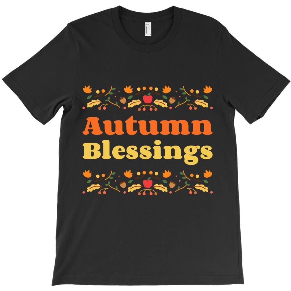 Autumn Blessings Fall Leaves Decoration Themed Funny and Cute Themed ...