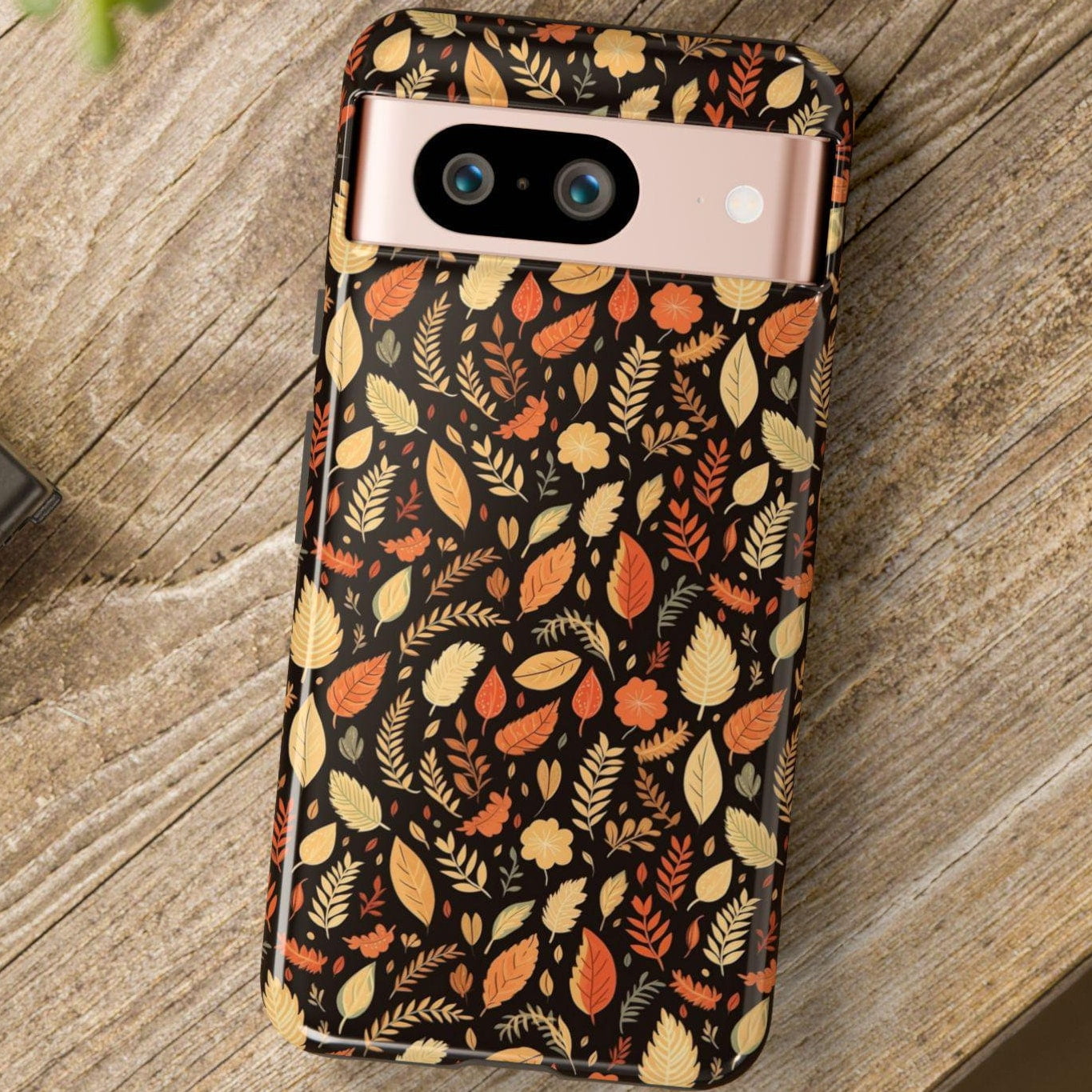 Autumn Botanical Cottagecore Fall Leaves Phone Case for iPhone 17 16 15 ...