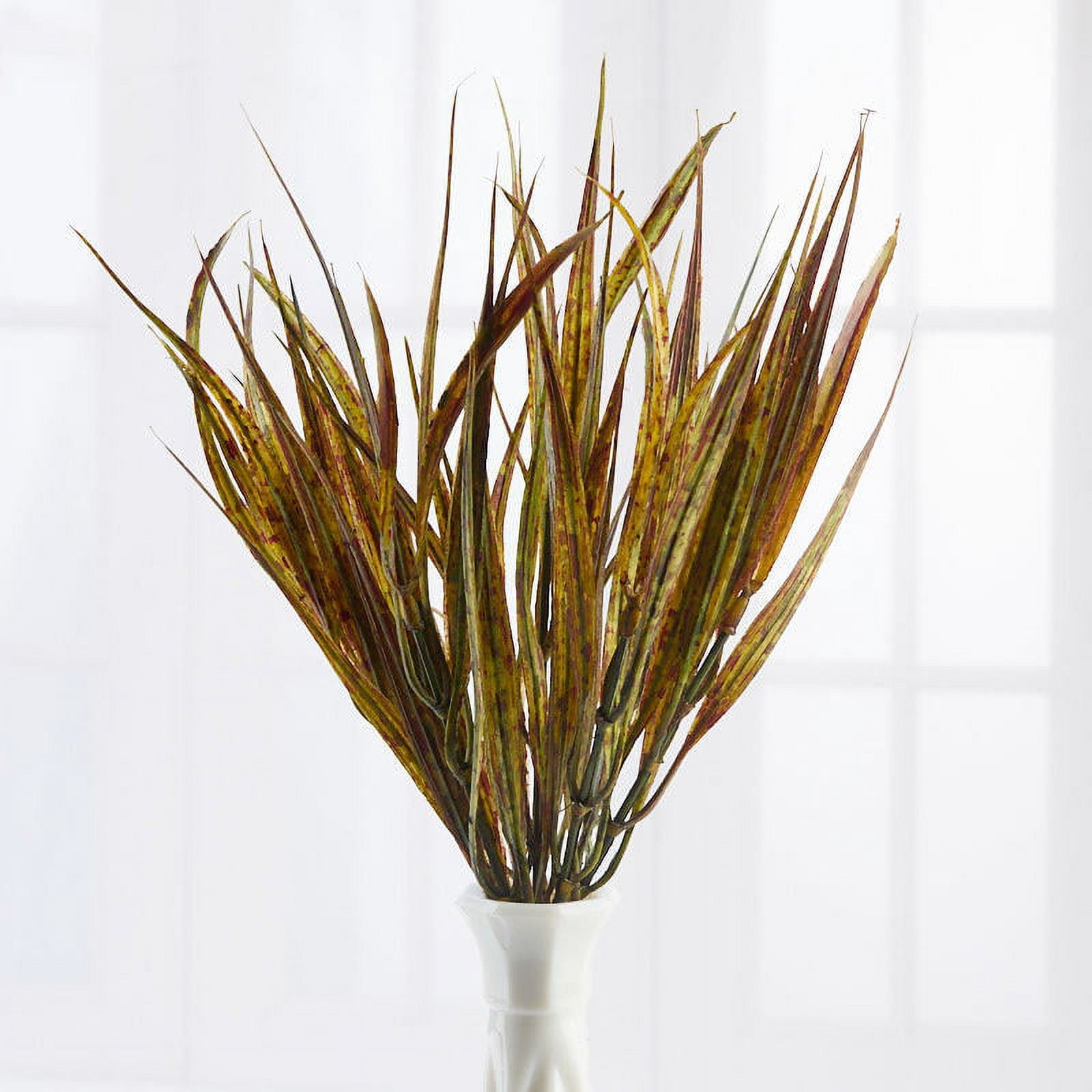 Autumn Breeze Weatherproof Artificial Grass Picks: Add a Touch of Early ...