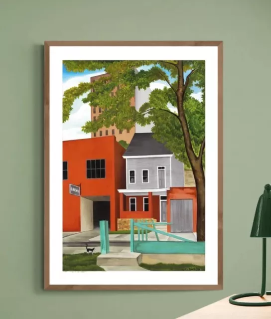 Autumn In The Bronx By George Copeland Ault Fine Art Print NO FRAMED ...