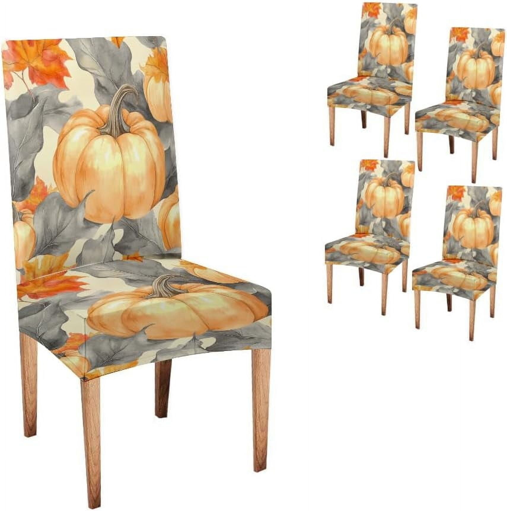 Autumn Chair Covers Set of 4 Parsons Chair Slipcovers Universal ...
