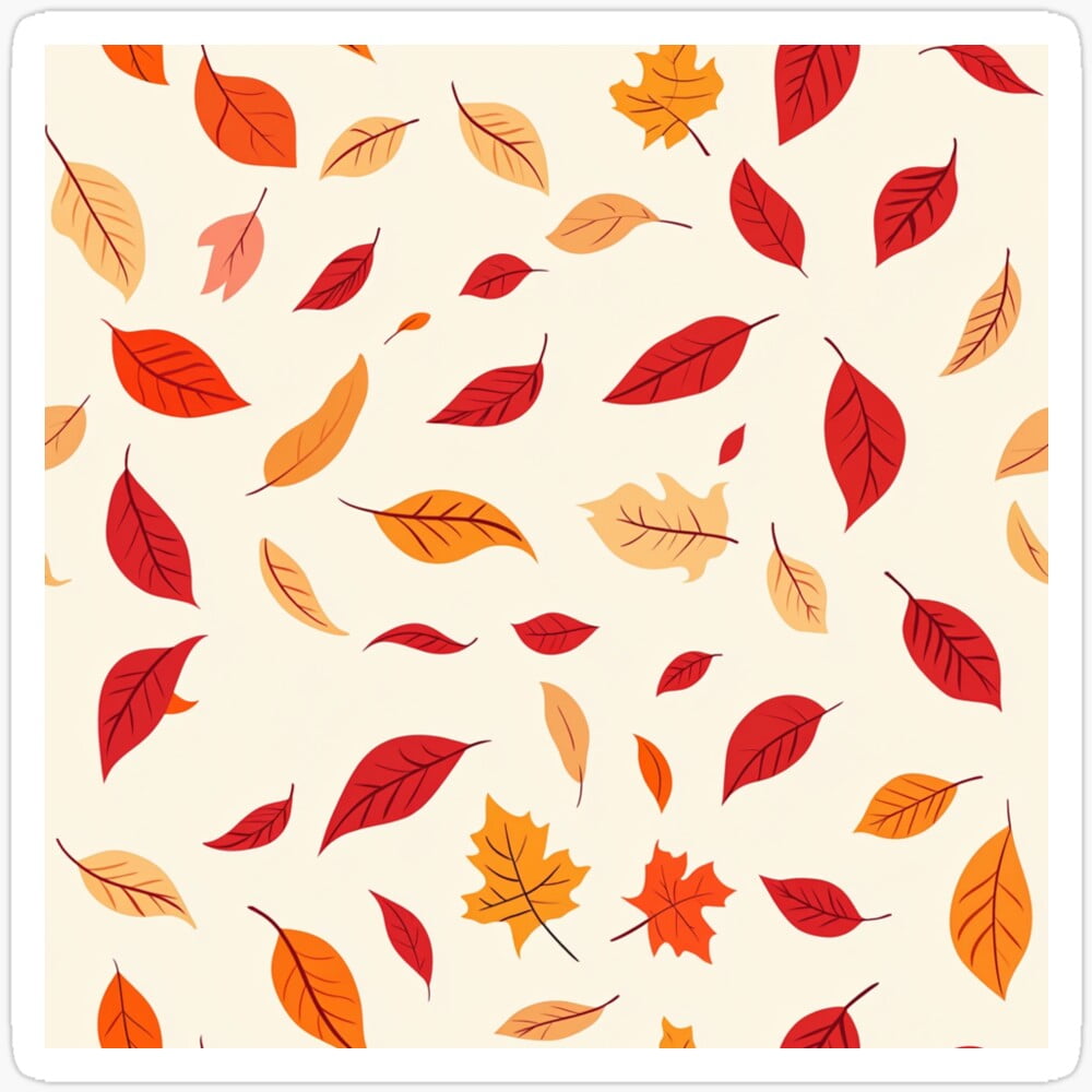 Autumn Charms: Leaves And Colors Sticker Kir-525 - Walmart.com