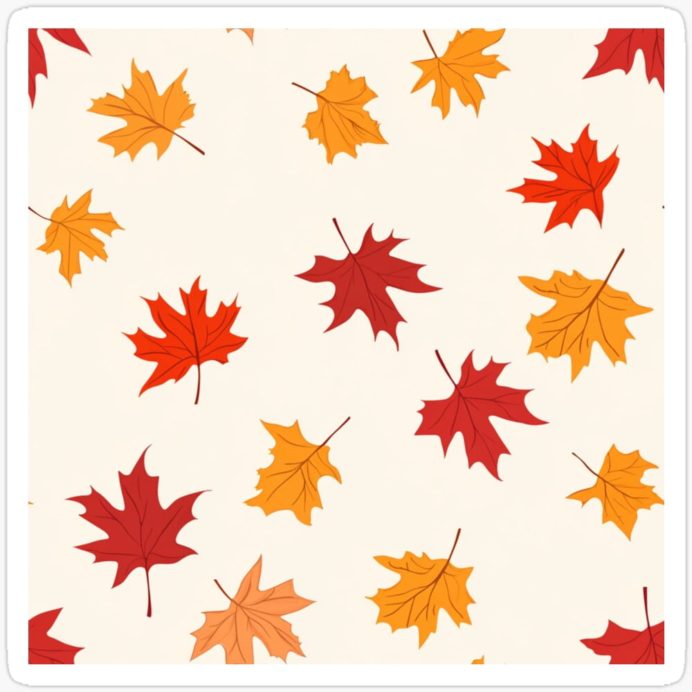 Autumn Charms: Leaves And Colors Sticker Kir-541 - Walmart.com