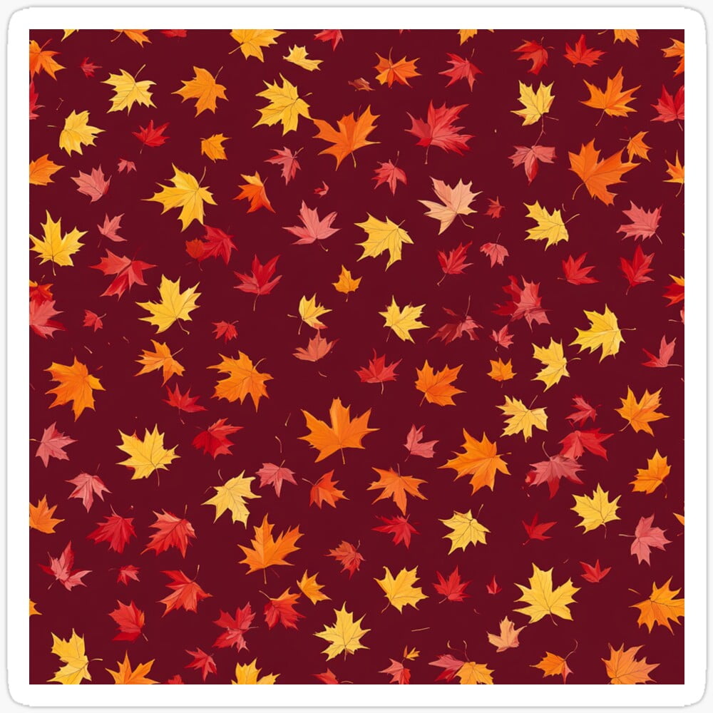 Autumn Charms: Leaves And Colors Sticker Kir-545 - Walmart.com