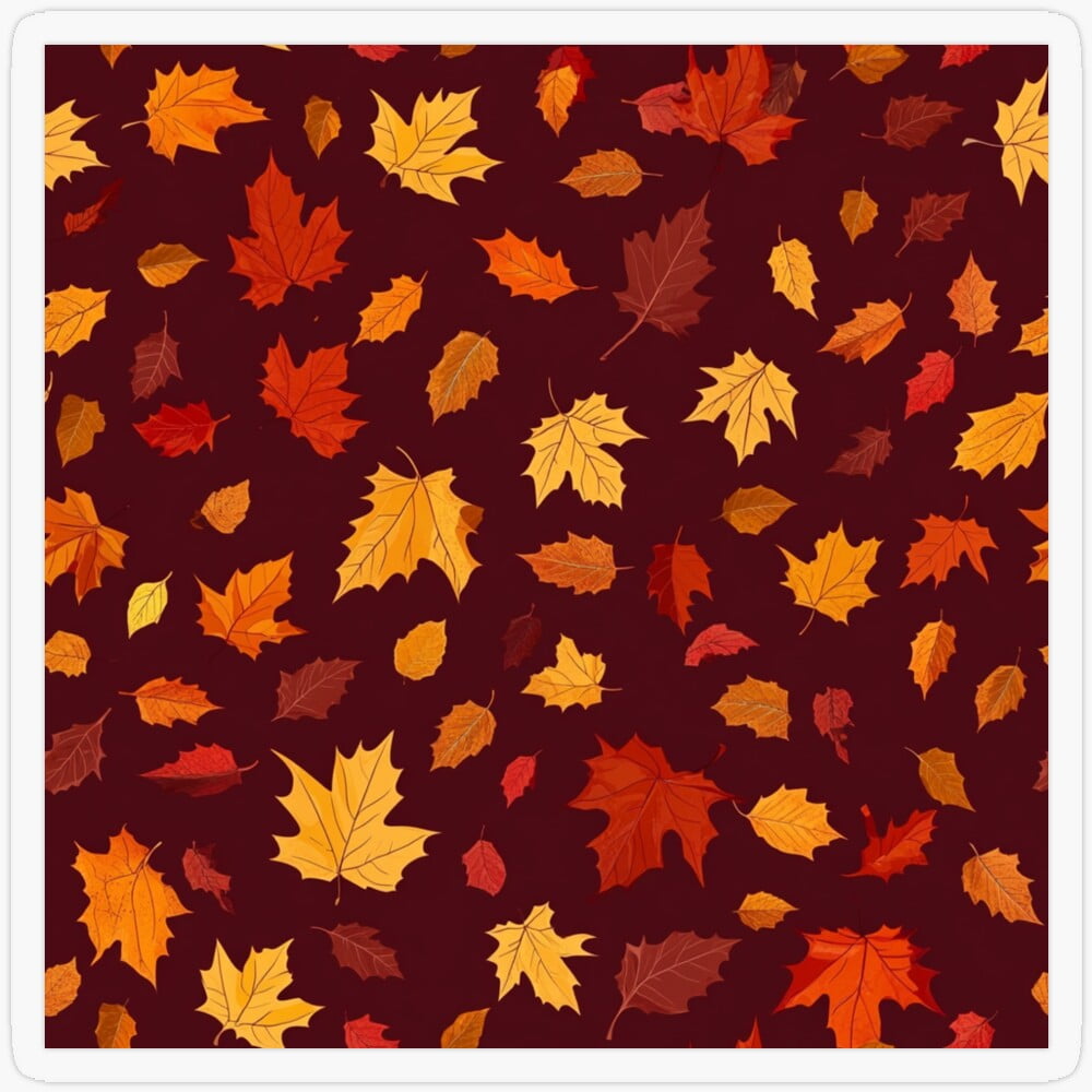 Autumn Charms: Leaves And Colors Sticker Kir-549 - Walmart.com