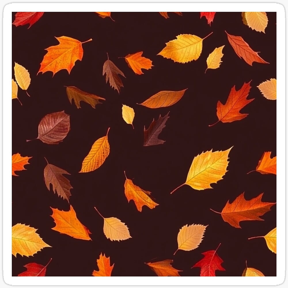 Autumn Charms: Leaves And Colors Sticker Kir-552 - Walmart.com