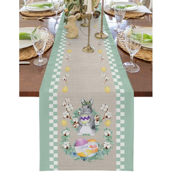 Autumn Cotton Pumpkin Retro Table Runner Home Dining Table r Placemat ...