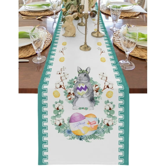 Autumn Cotton Pumpkin Retro Table Runner Home Dining Table r Placemat ...