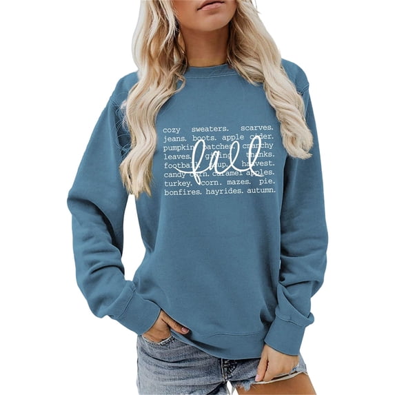 Autumn Cozy Hooded Sweatshirt for Everyday Casual Wear with Graphic ...