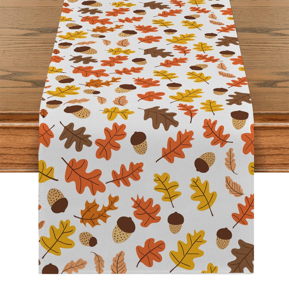 Autumn Dining Table Runner for Party Pumpkin Dinning Table rations ...
