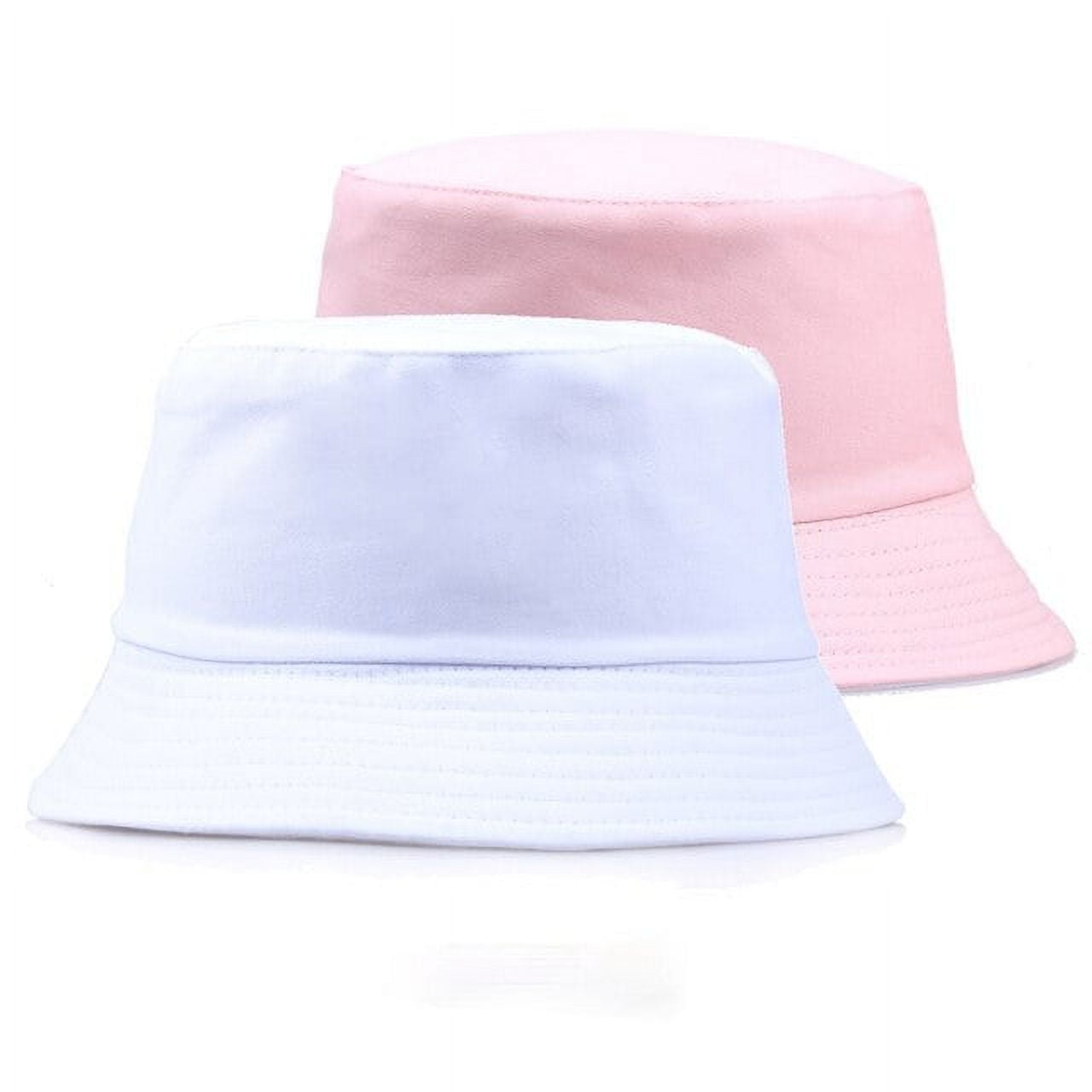 Autumn Double-Sided Bucket Hats For Men Girls Reversible Panama Hip Hop ...