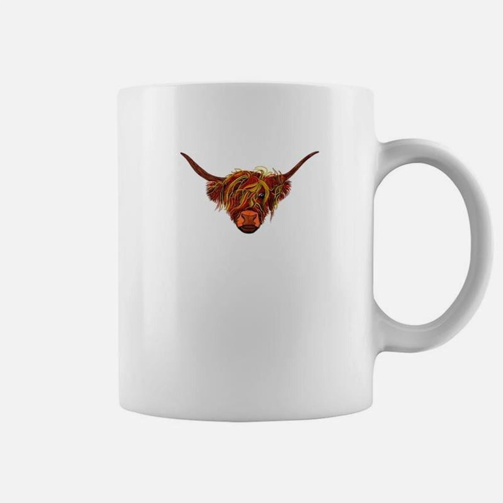 Autumn Dreamcolor Scottish Highland Cow Coffee Mug - Walmart.com