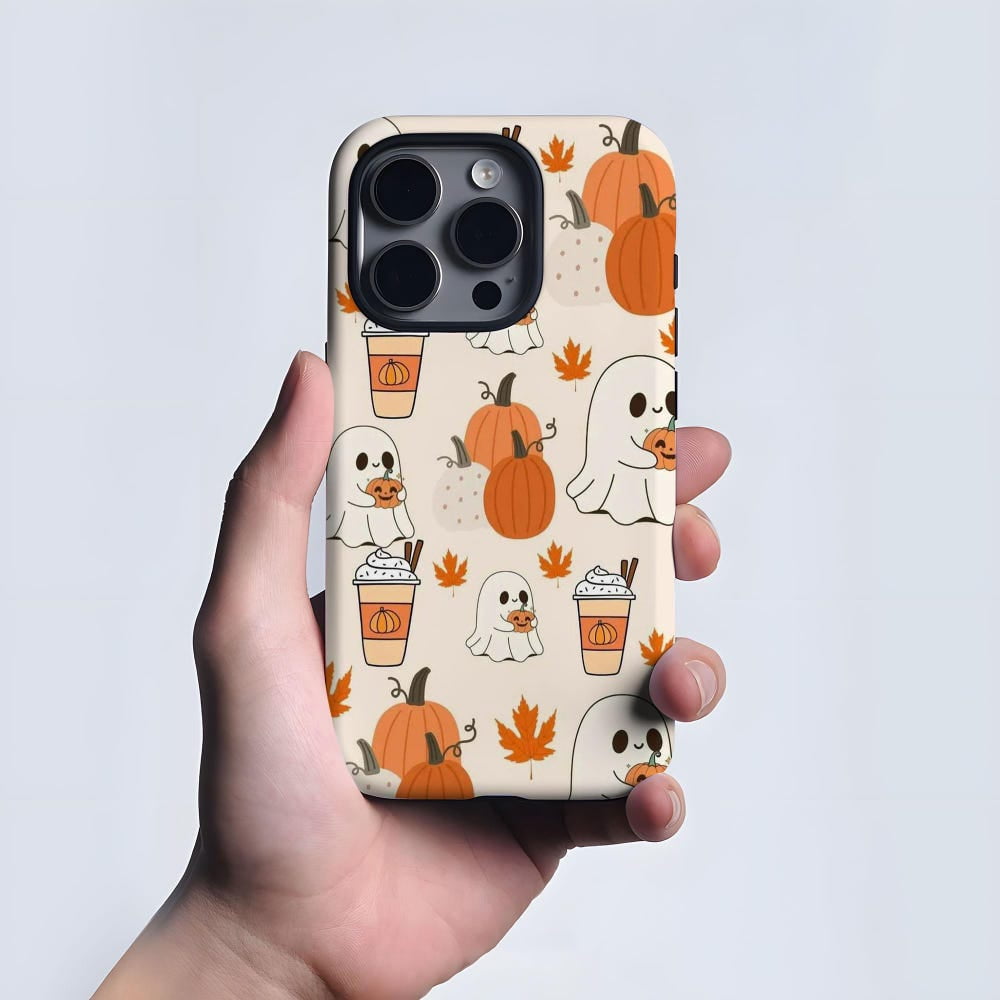 Autumn Ethereal Ghost Protective Phone Case with iPhone 17 to 11 Pro ...