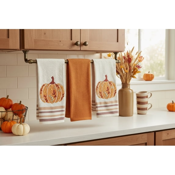 Serafina Home Autumn Fall Bath Hand Kitchen Towels Home Decor: Plush ...