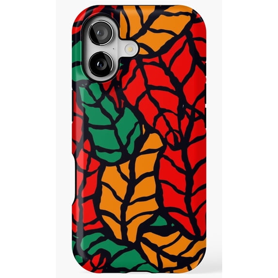 Autumn Fall Leaves Modern Aesthetic Case Phone Case for iPhone 11 12 13 ...