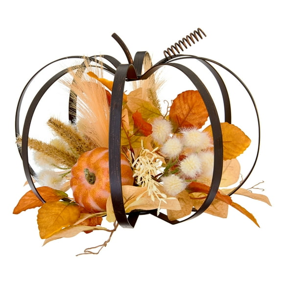 Metal Pumpkin Decorations