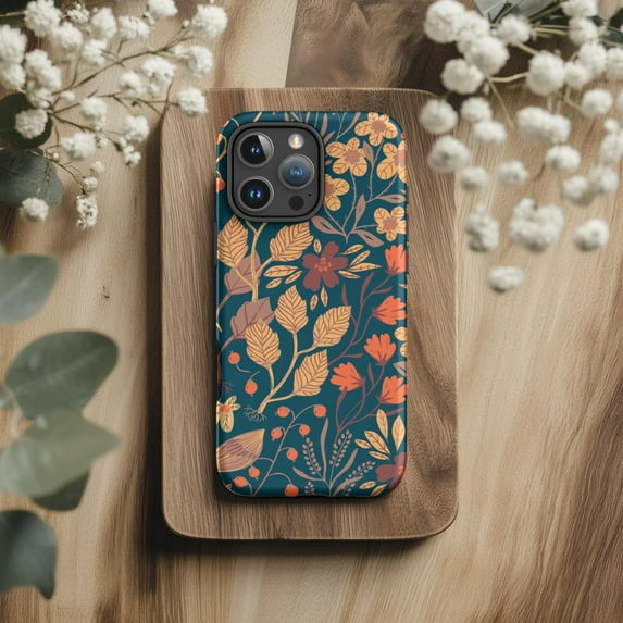 Autumn Fall Natural Colors Seasonal Phone Case with iPhone 17 to 11 Pro ...