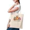 Autumn Fall Sweet Fall Pumpkin Tote Bag - Walmart.com