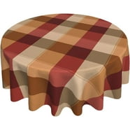 Country Farmhouse Plaid Buffalo Check Stain & Spill Proof Fabric ...