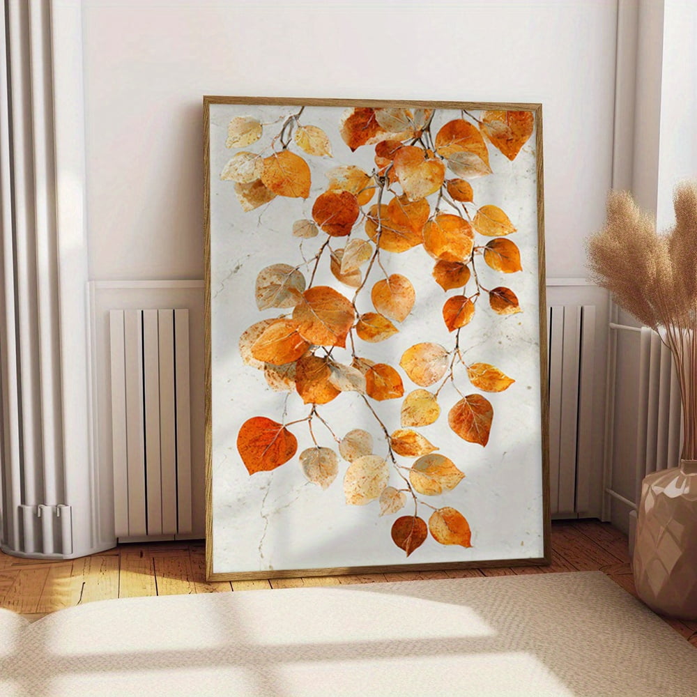 Autumn Fall Wall Art Poster Rustic Harvest Spirit Warm Earth Tone ...