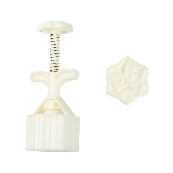 Autumn Festival Fall Hexagon Cake Molds Professional ABS Hand Press ...