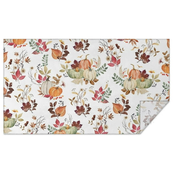 Autumn Festival Tablecloth Rectangle 60x102, Fall-themed Table Cover ...