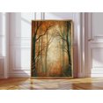 Autumn Forest Boho Landscape Living Room Poster Unframed Paper Print ...