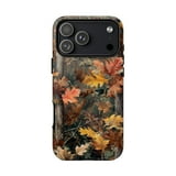 Autumn Forest Camouflage Fall Leaves Woodland Nature Pattern Phone Case ...