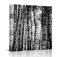 Autumn Forest Canvas Wall Art for Living Room, Vintage Trunk Fall Tree ...
